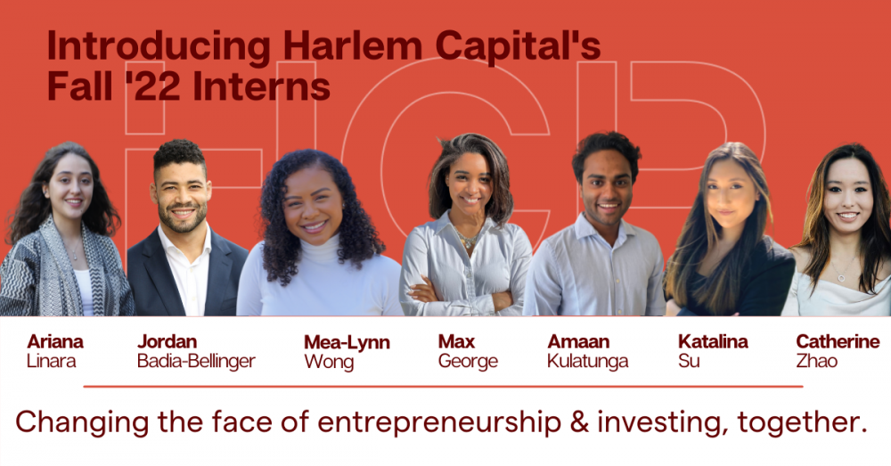 Meet Harlem Capital’s Fall 2022 Interns - HCP