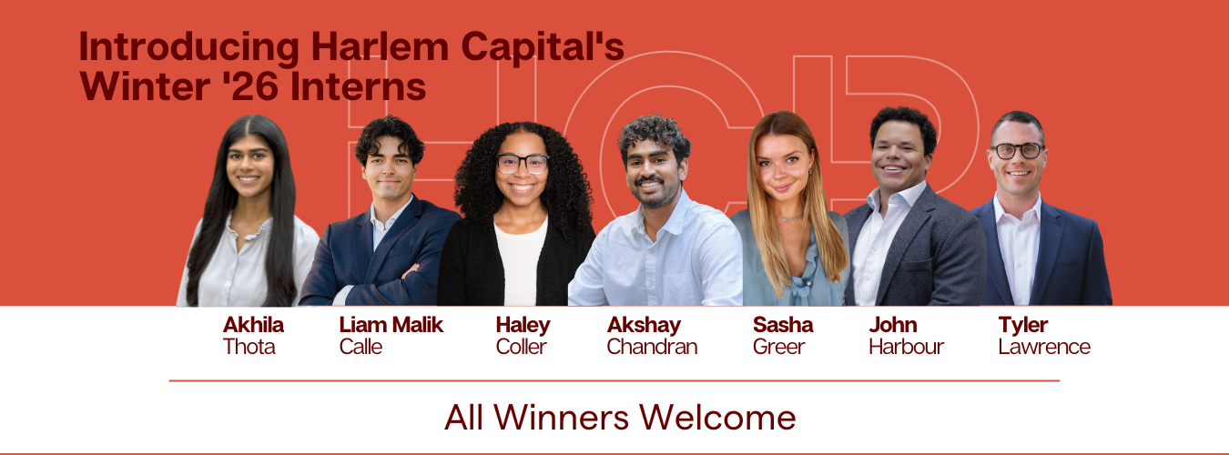 Our 25th Class: Meet Harlem Capital’s Winter 2026 Interns - HCP
